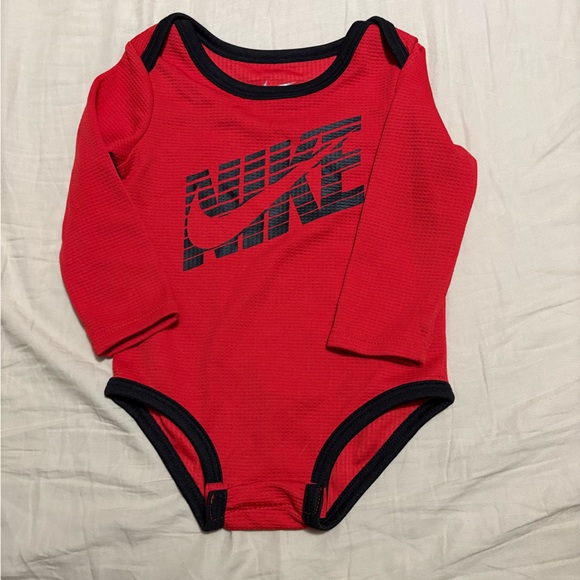 Nike | One Pieces | Nike Red Drifit Baby Onesie | Poshmark